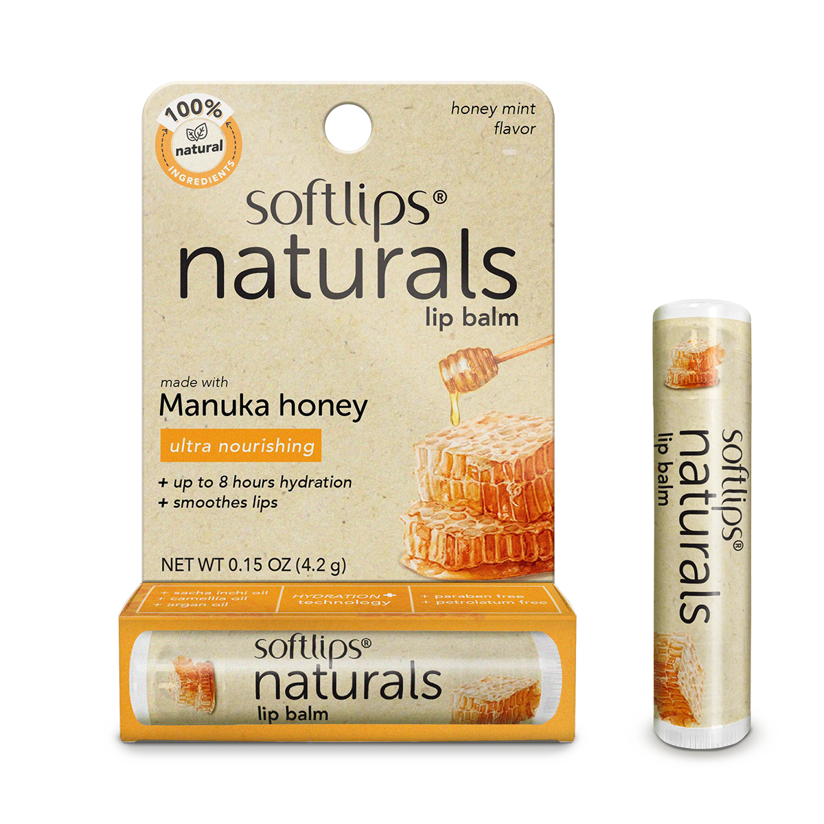 100% Natural – Softlips Lip Balm