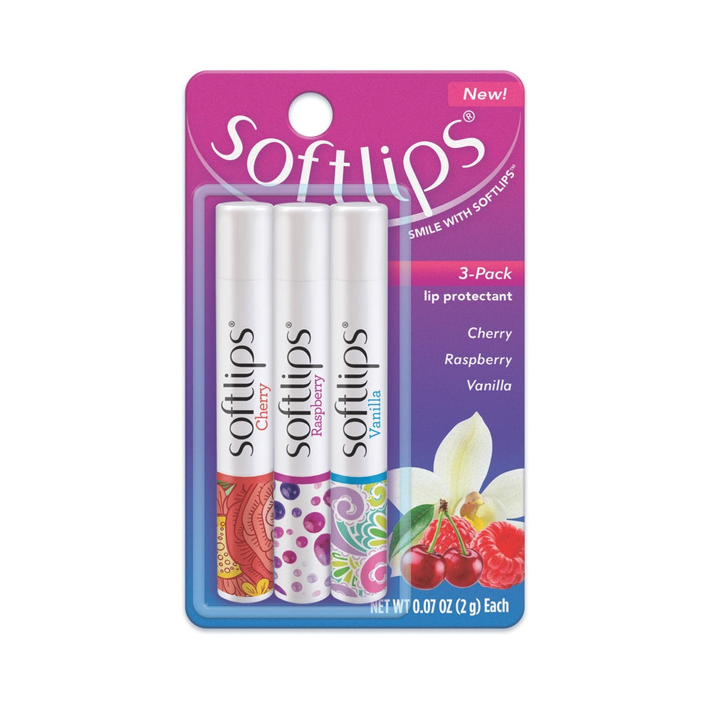 SoftLips¨ Slim Sticks Lip Balm Classic Flavor Pack – Softlips Lip Balm